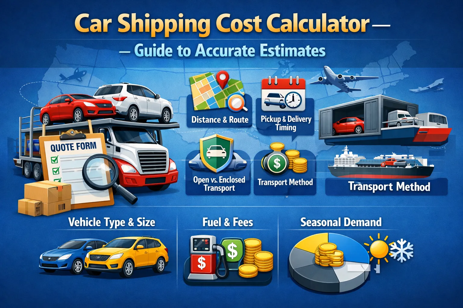 Car Shipping Cost Calculator — Guide to Accurate Estimates